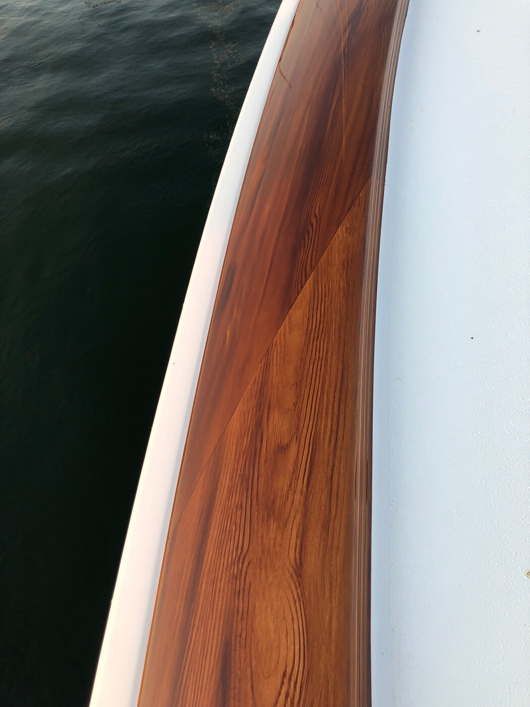 Lisa G Key Largo Florida Faux Teak | FAUX TEAK | EVERETT NAUTICAL DESIGNS