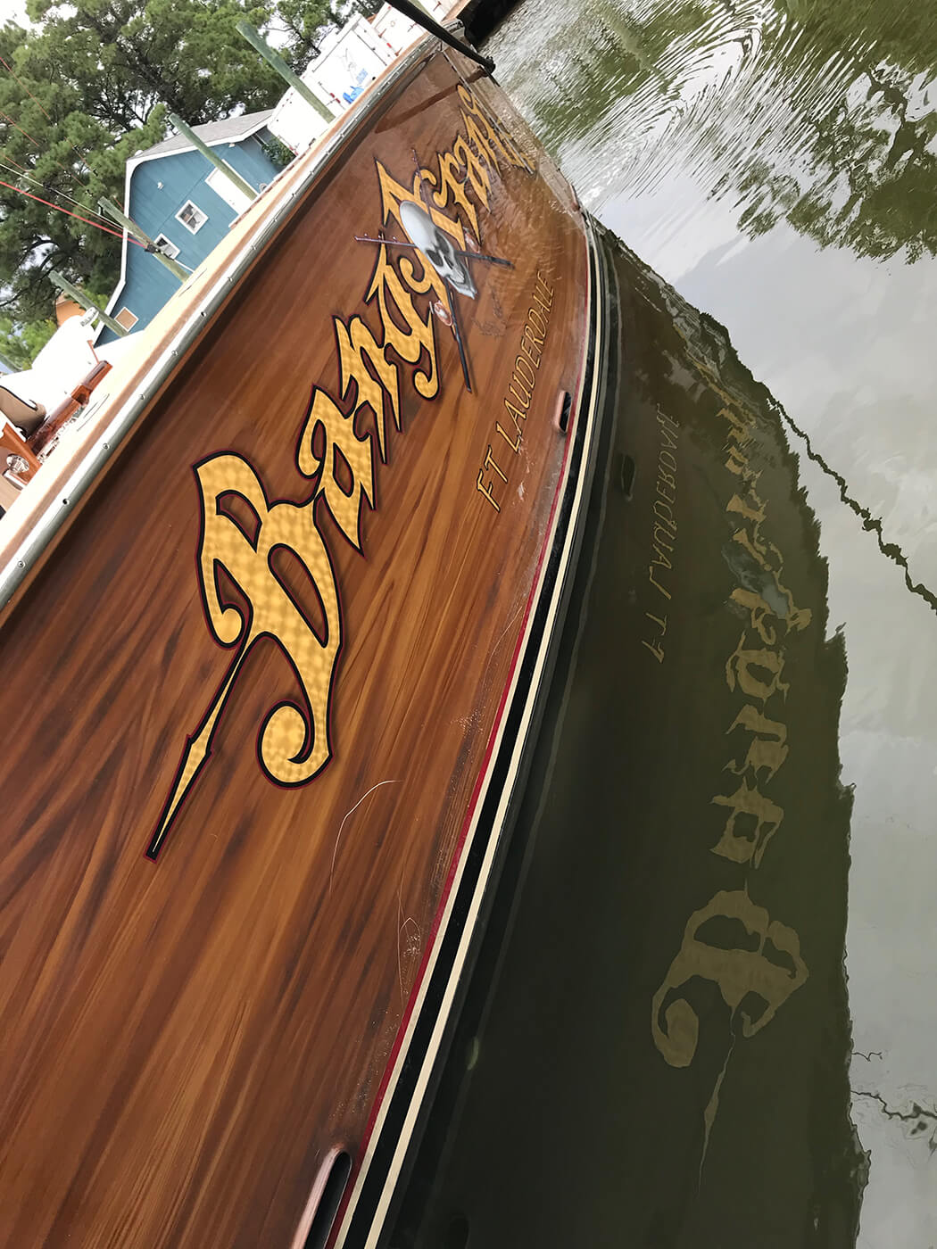 Bangarang Ft Lauderdale Florida Boat Transom | BOATS TRANSOM ARTWORK ...