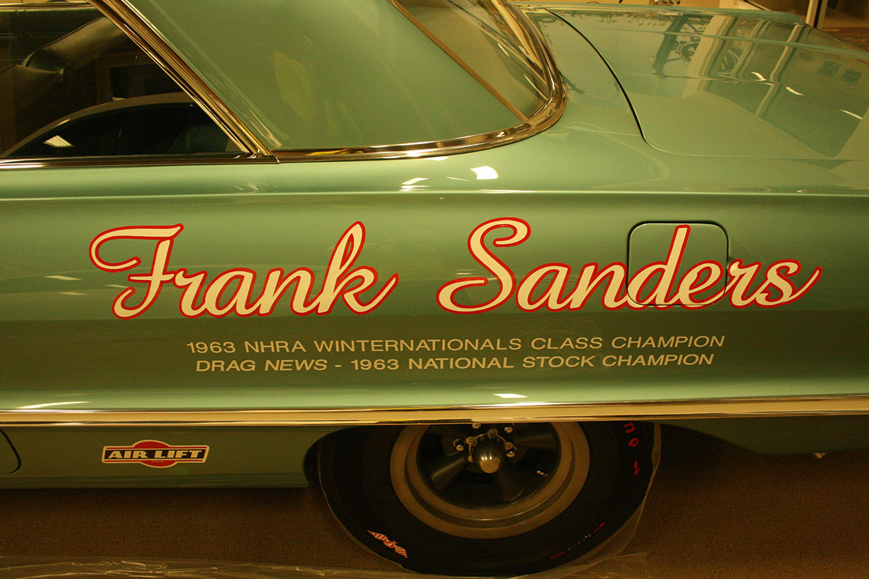 Frank Sanders 1963 Chevrolet Z11 | BOATS TRANSOM ARTWORK PAINTING ...