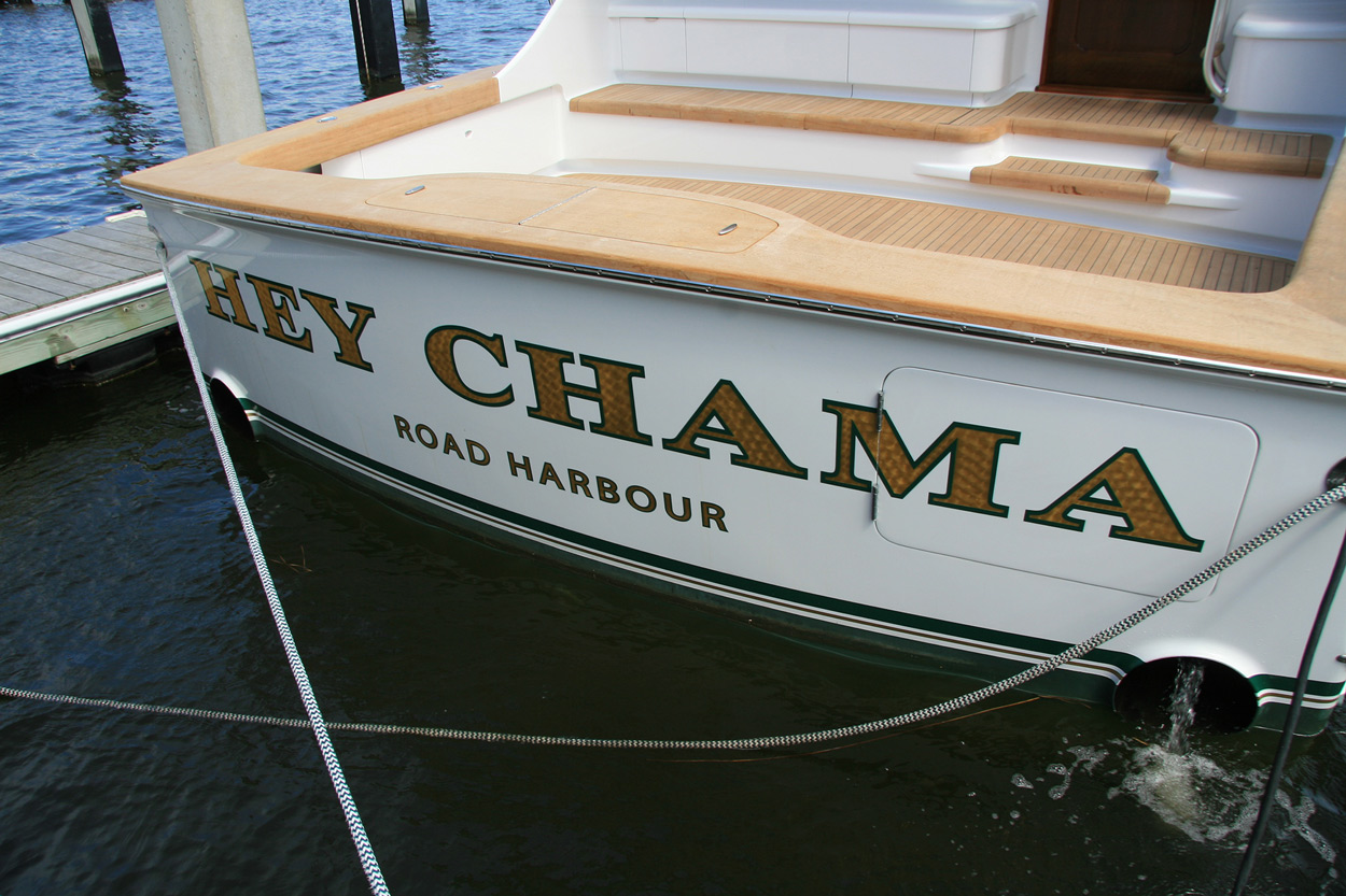 Hey Chama, Road Harbour Boat Transom | BOATS TRANSOM ARTWORK PAINTING ...