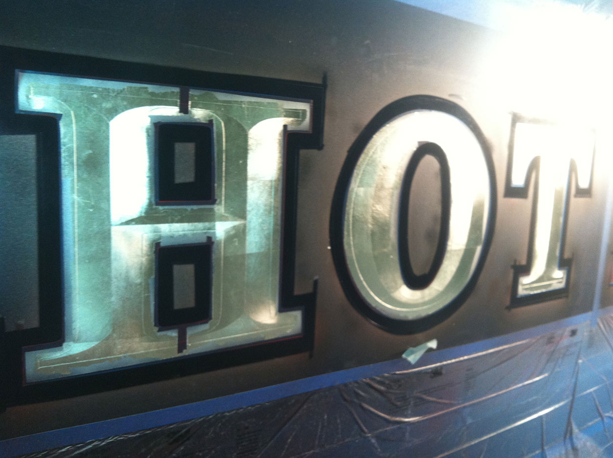 Hot Rod, Dover Delaware Boat Transom | BOATS TRANSOM ARTWORK PAINTING ...